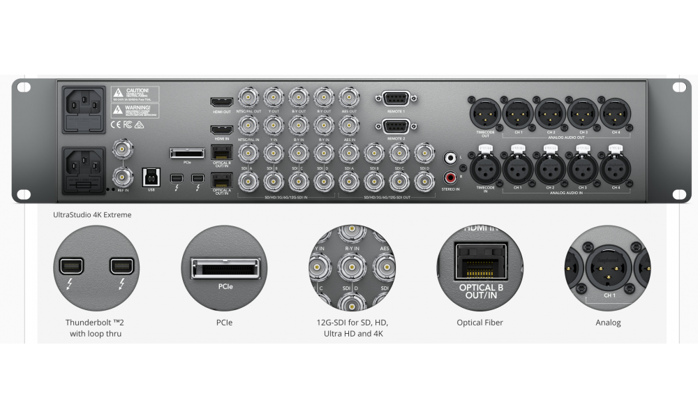 Blackmagic Ultrastudio 4K extreme