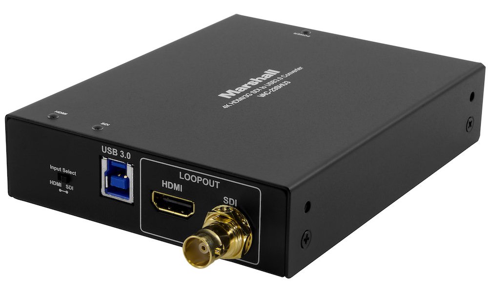 Marshall HDMI/SDI to USB 3.0 Converter med loopout. - Video Kort ...